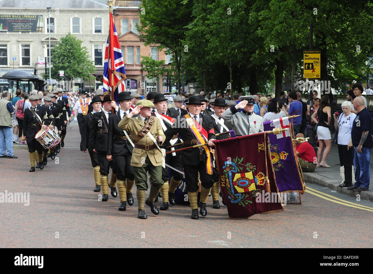 Belfast, Northern Ireland. 12th June, 2013. Annual 12th July ...