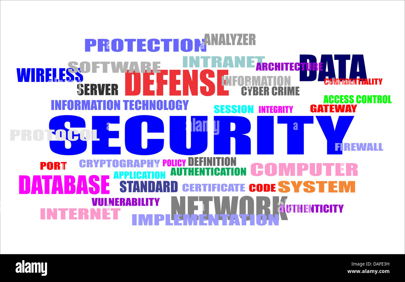 Security threat computer Cut Out Stock Images & Pictures - Alamy