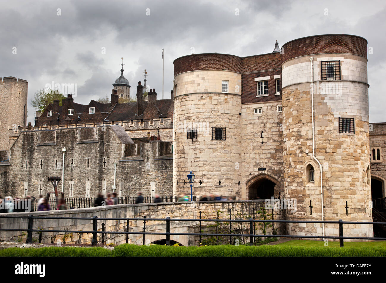 The Tower of London, England, the UK. The historic Royal Palace and ...