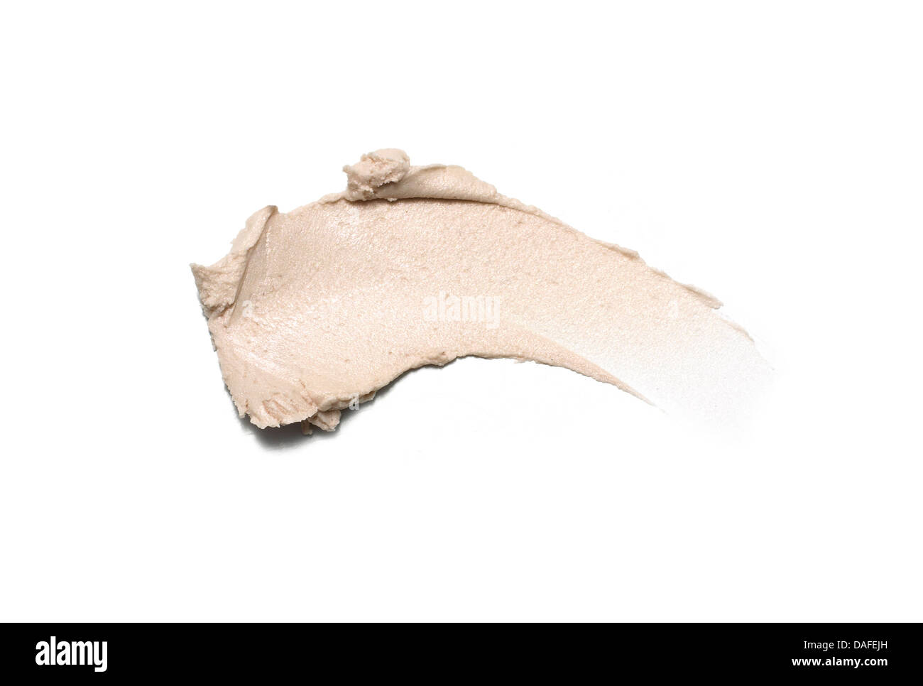 pink beige body cream gel cut out onto a white background Stock Photo ...