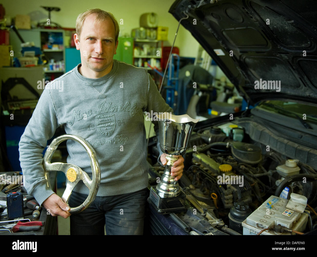 Rally driver and automobile engineer Timo Gottschalk presents his ...