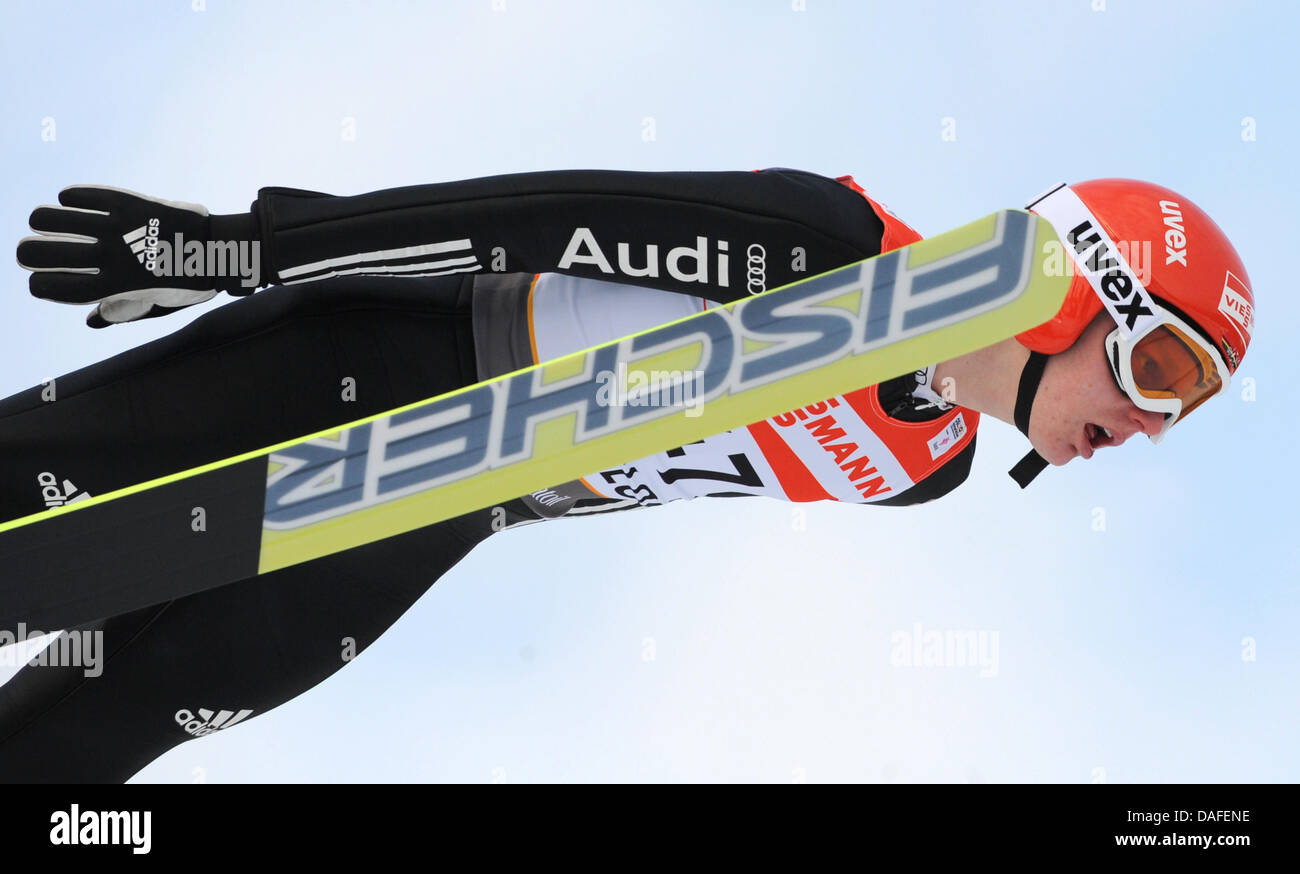 Pascal Bodmer of Germany in action during the Men's Normal Hill ...
