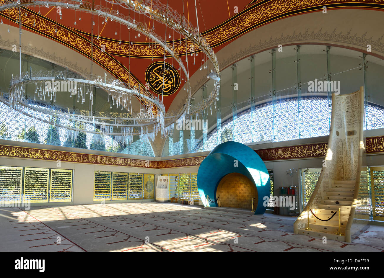 Turkey, Istanbul, Interior of Sakirin mosque at Uskudar Stock Photo - Alamy
