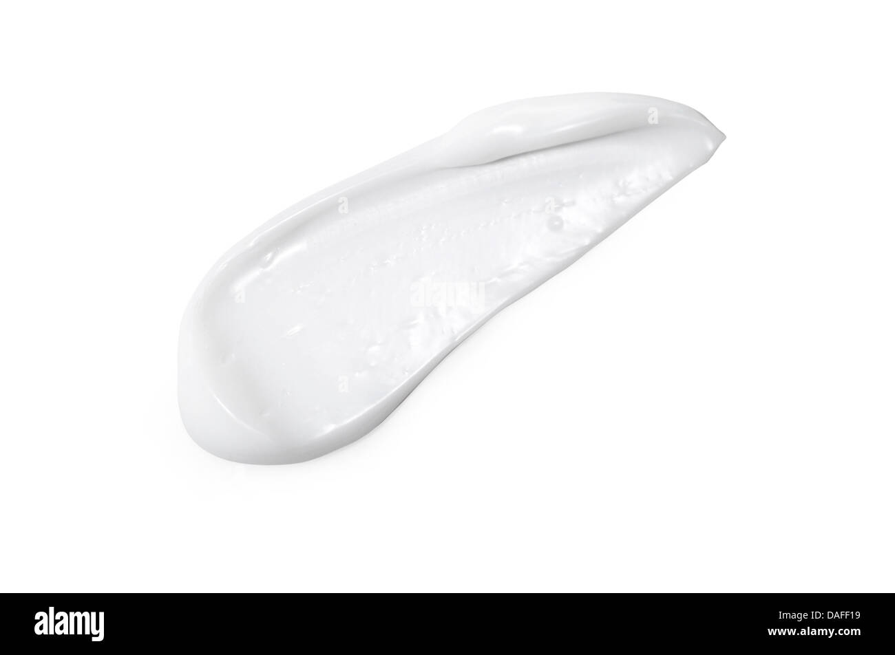 White beauty cream hi-res stock photography and images - Alamy