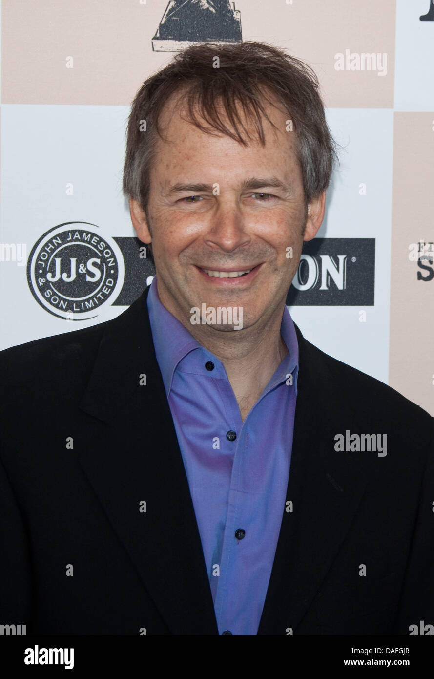 Actor Chris Doubek arrives at the 26th Annual Spirit Awards in a tent ...