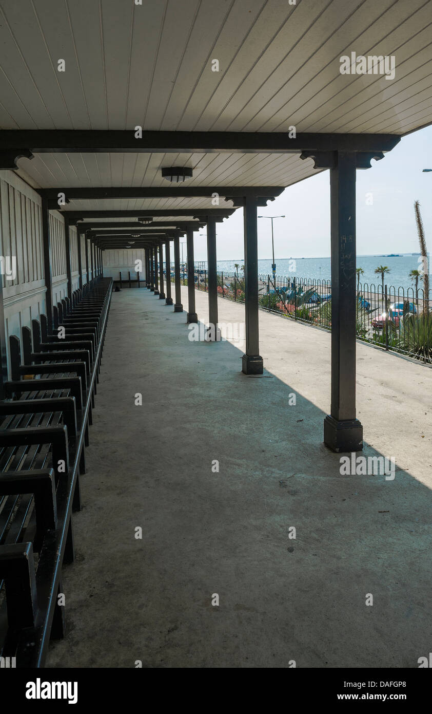 Victorian seafront shelter hi-res stock photography and images - Alamy