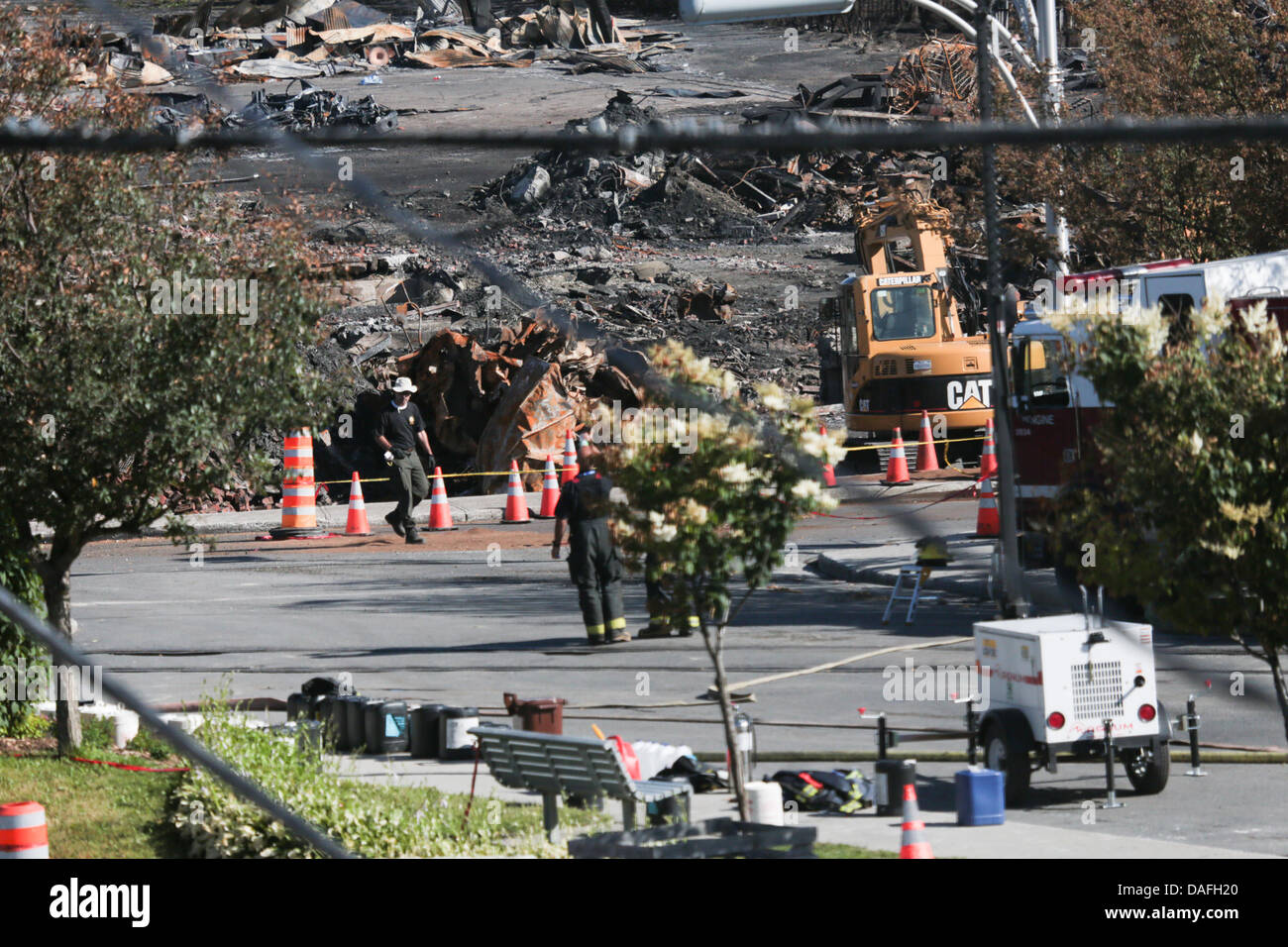 Lac megantic derailment hi-res stock photography and images - Alamy