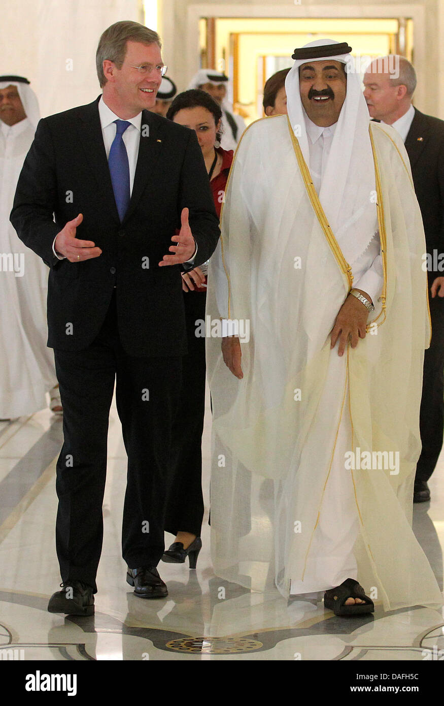 German Federal President Christian Wulff visits the world's biggest ...