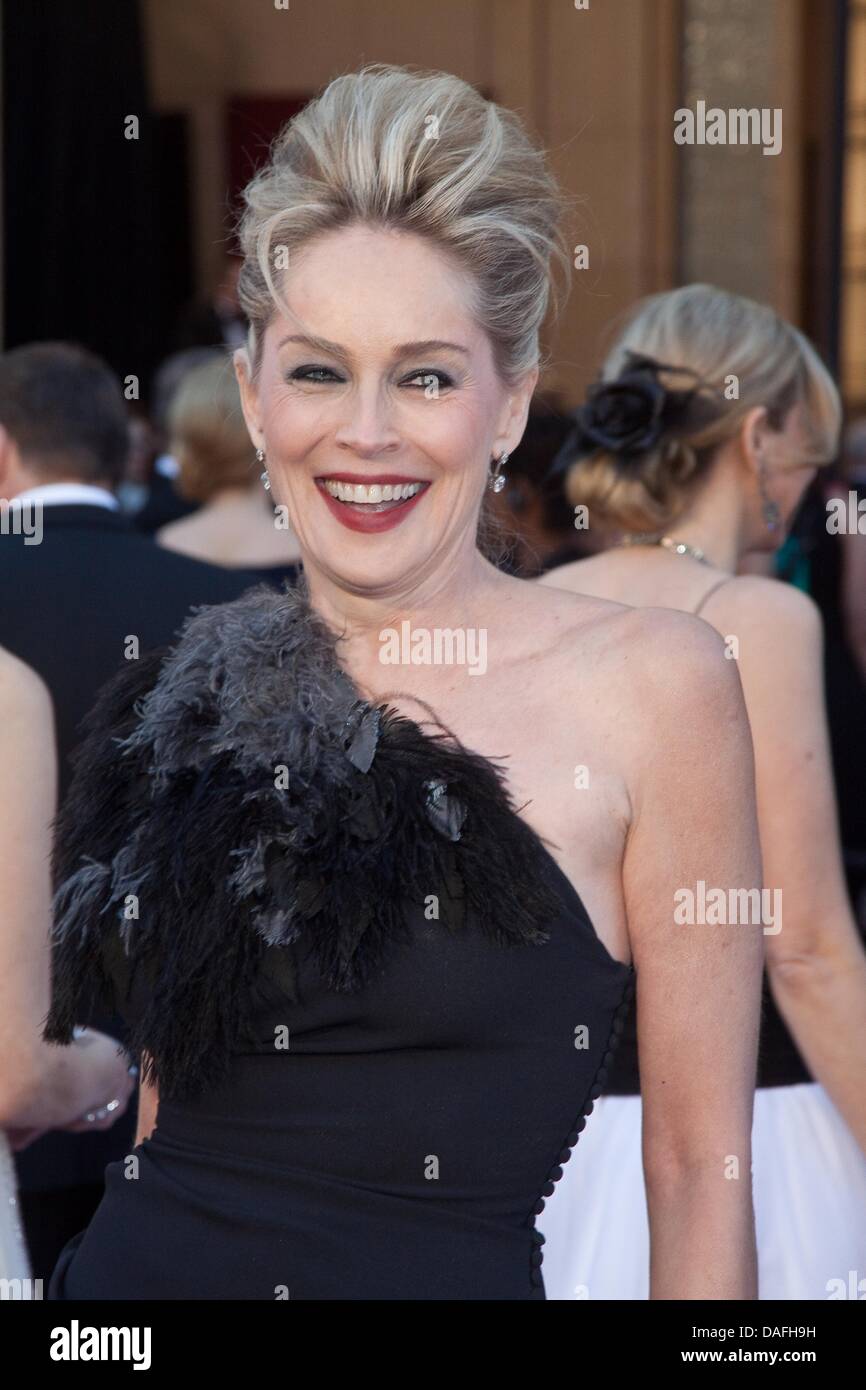 US actress Sharon Stone arrives for the 83rd Academy Awards, the Oscars ...