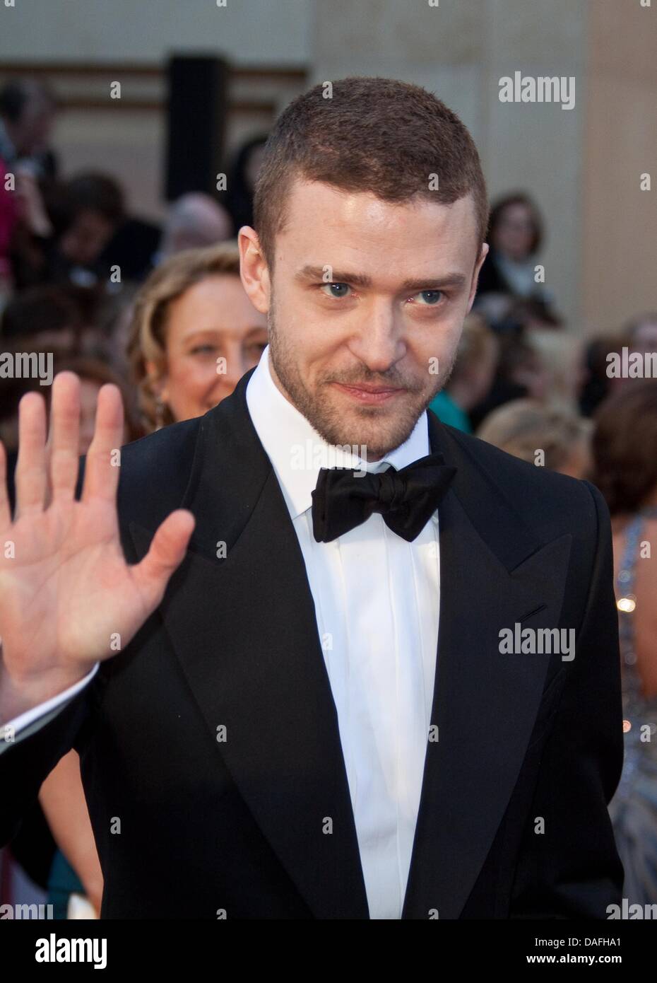 US singer and actor Justin Timberlake arrives for the 83rd Academy ...