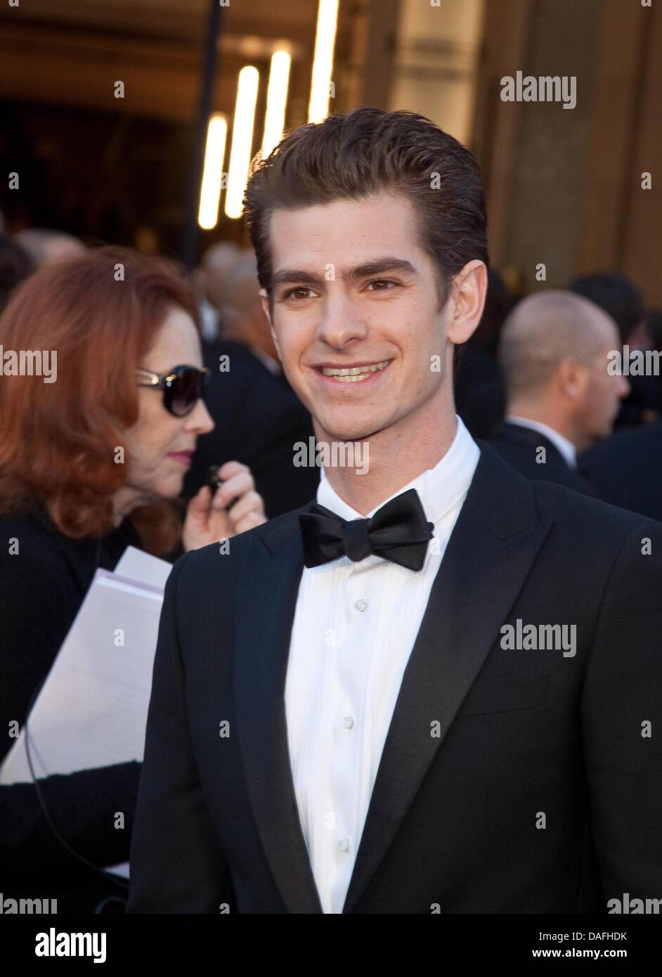 US-British actor Andrew Garfield arrives for the 83rd Academy Awards ...