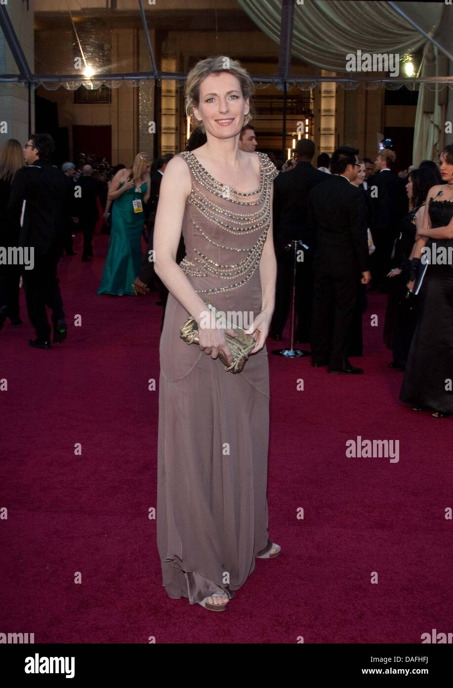 German actress Maria Furtwaengler arrives for the 83rd Academy Awards ...