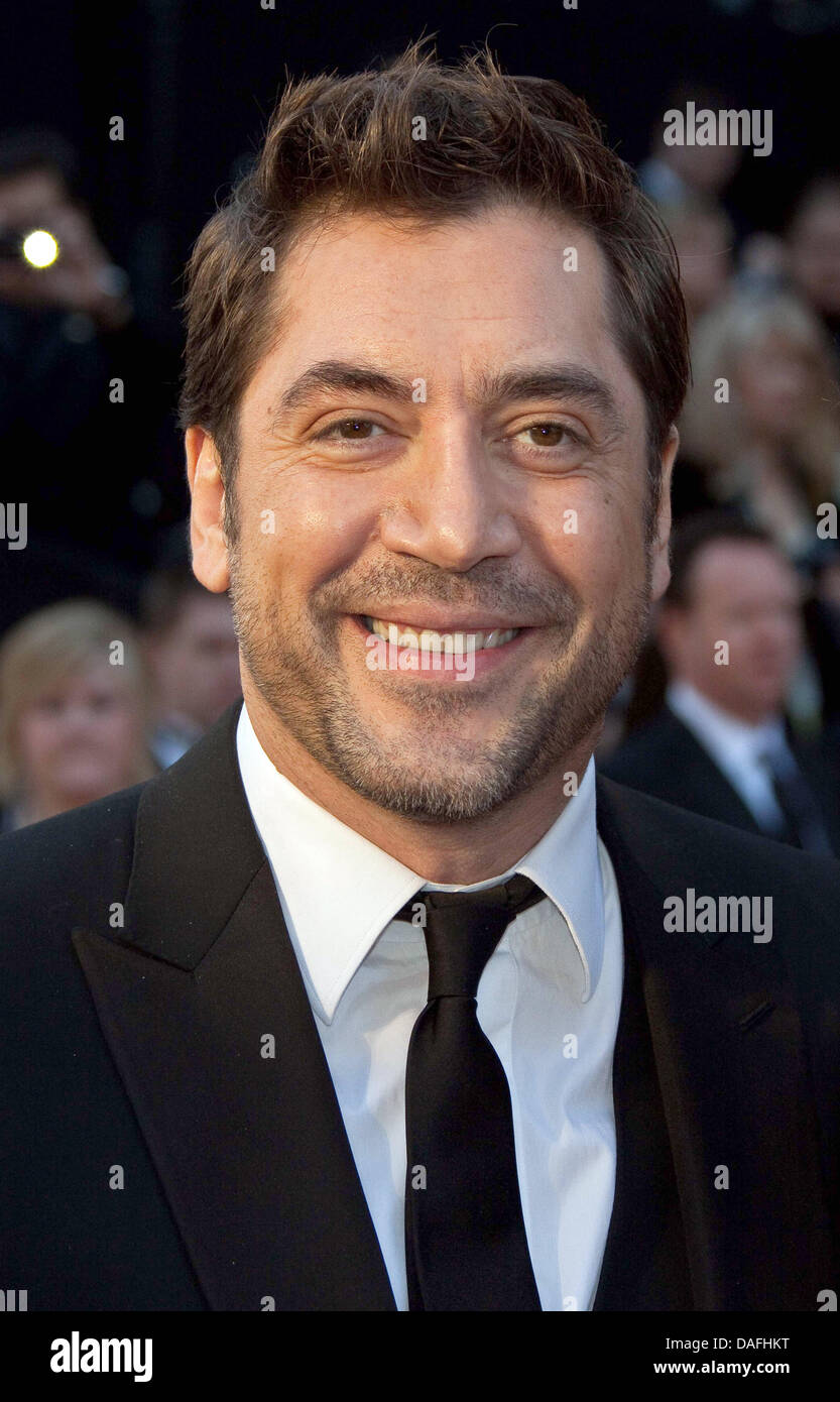 Spanish actor Javier Bardem arrives for the 83rd Academy Awards, the ...