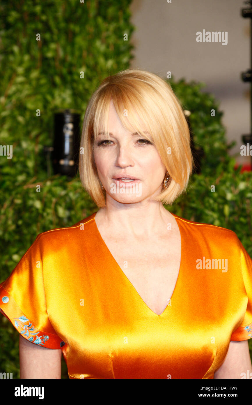 US actress Ellen Barkin arrives for the Vanity Fair Academy Awards ...