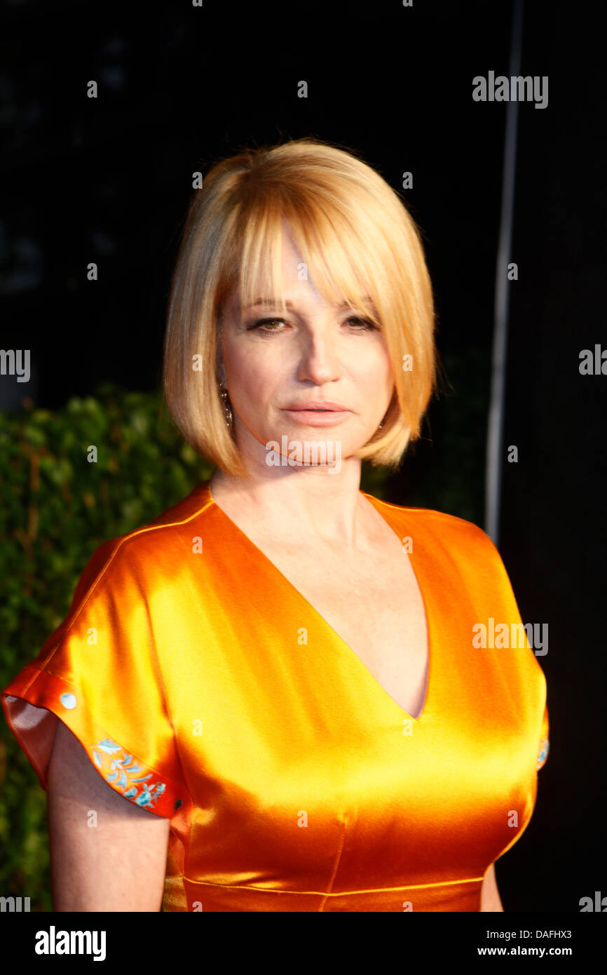 US actress Ellen Barkin arrives for the Vanity Fair Academy Awards ...