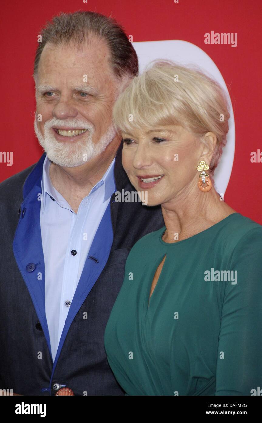 Los Angeles, CA. 11th July, 2013. Taylor Hackford, Helen Mirren at ...