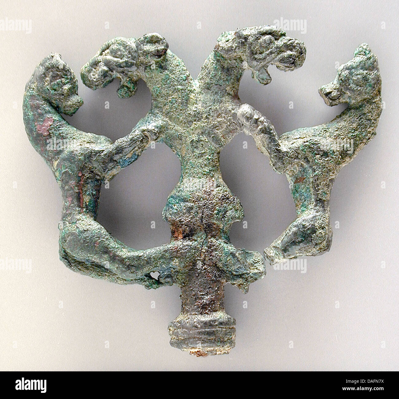 A bronze finial from the Los Angeles County Museum of Art, showcasing ...