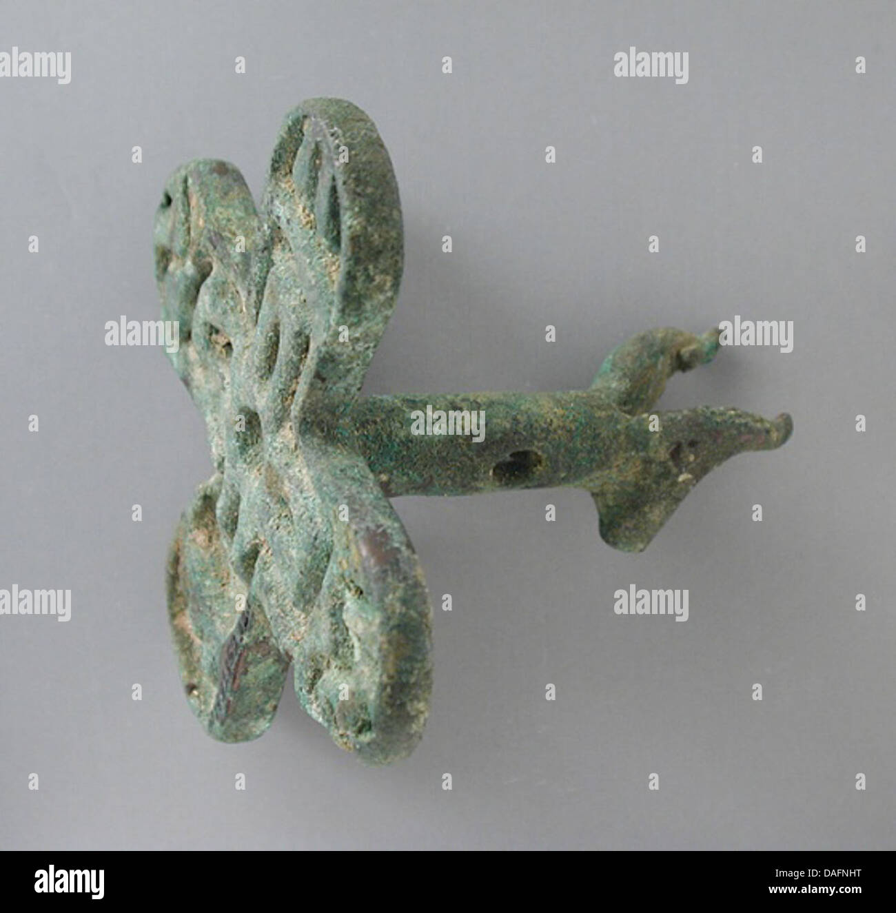 These four stamp seals represent ancient symbols used for marking ...