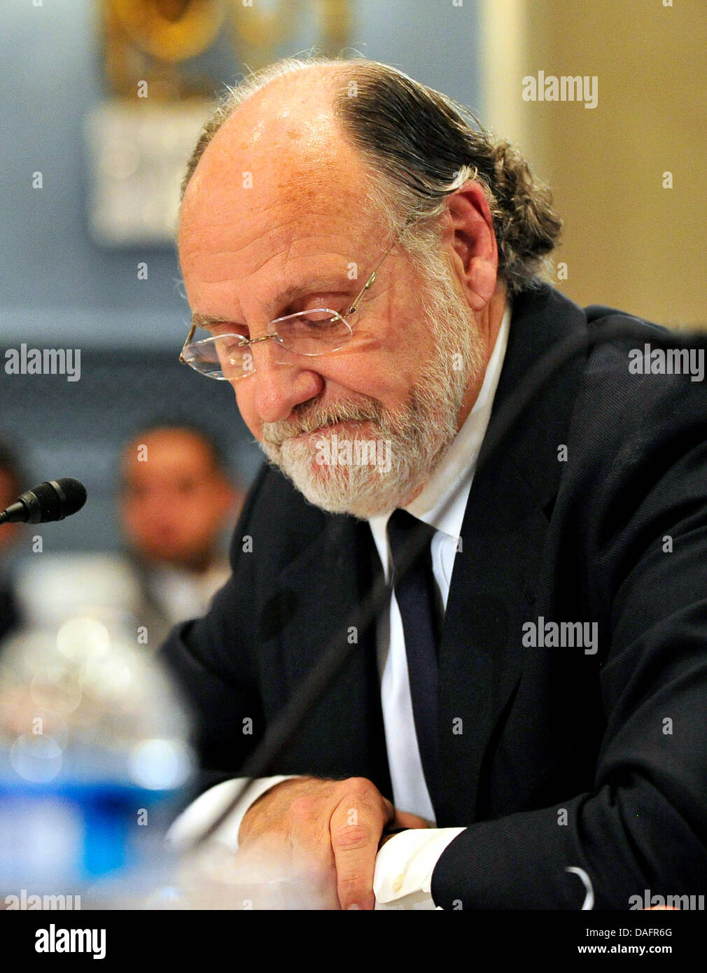 Former United States Senator and Governor Jon S. Corzine (Democrat of ...