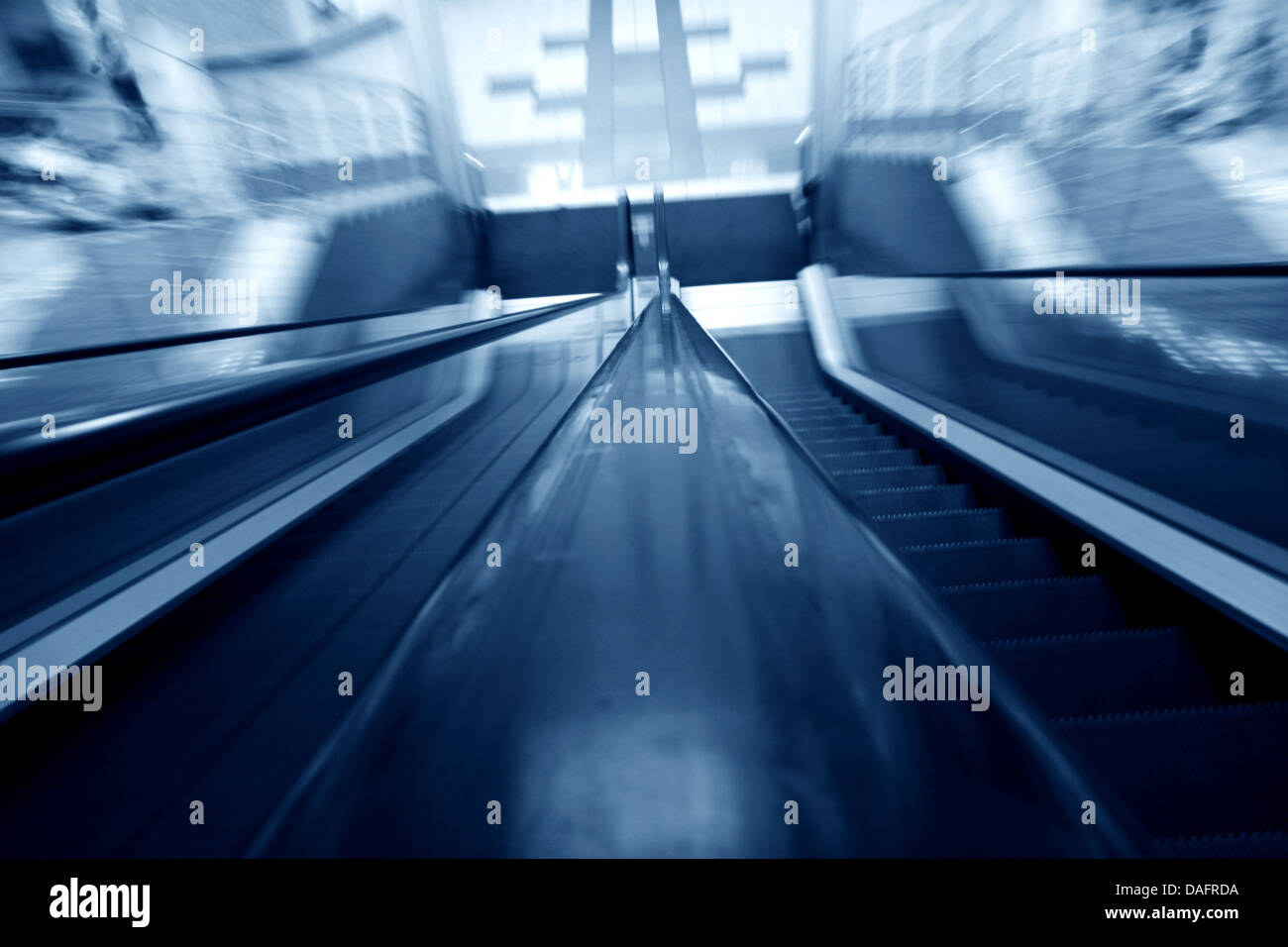 blurred escalator abstract transportation background Stock Photo - Alamy
