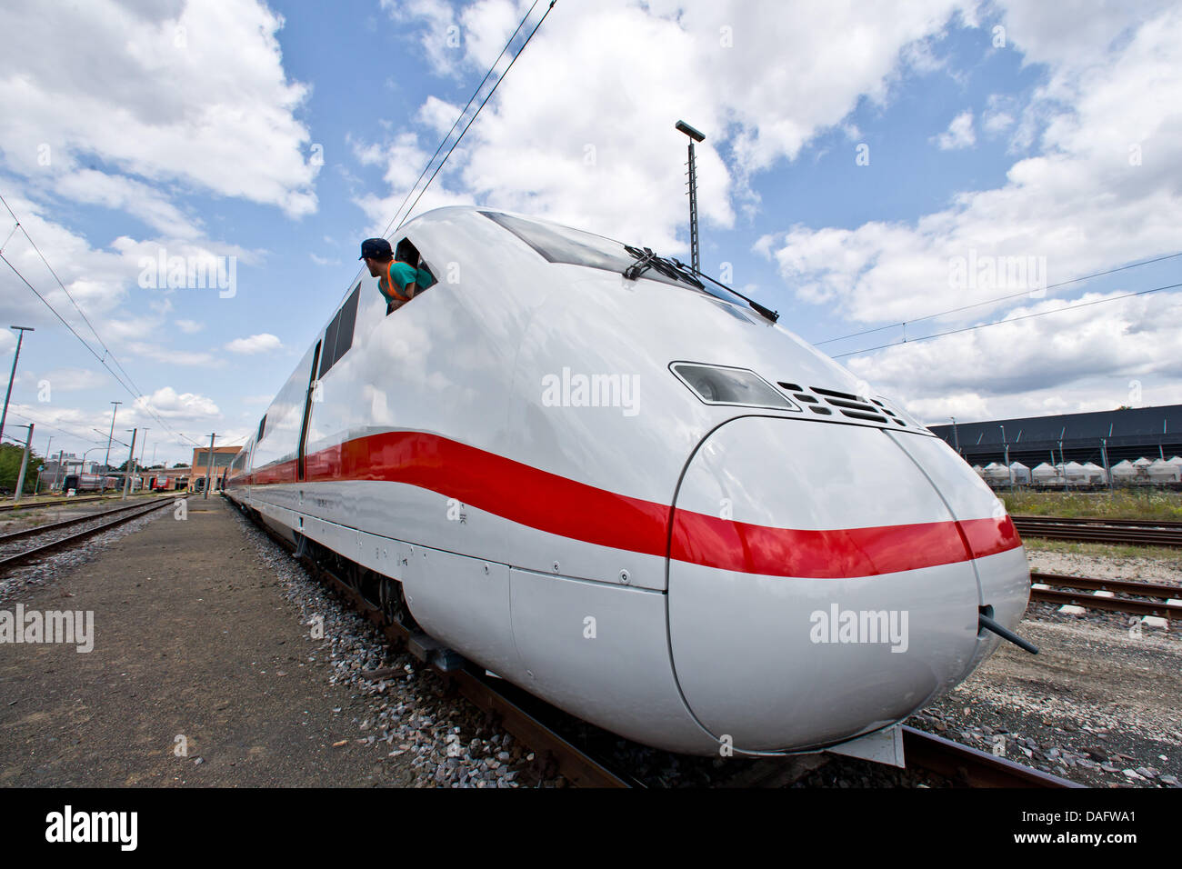 The next to last modernized ICE-2 train owned by German Railways (DB ...