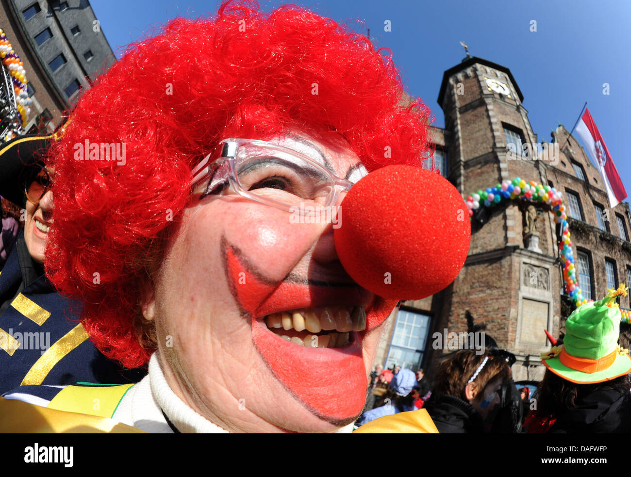 Carnevalists celebrate Fat Thursday, also known as 'Weiberfastnacht ...