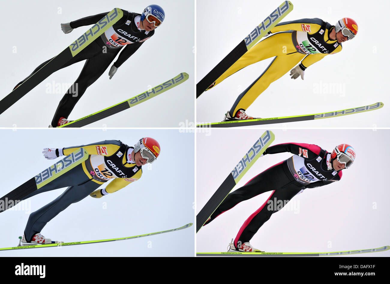 A combined picture of (clockwise from top L) Bernhard Gruber, Felix ...