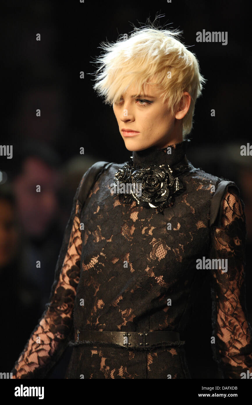 Moroccan-born Israeli fashion designer Alber Elbaz presents his Fall ...