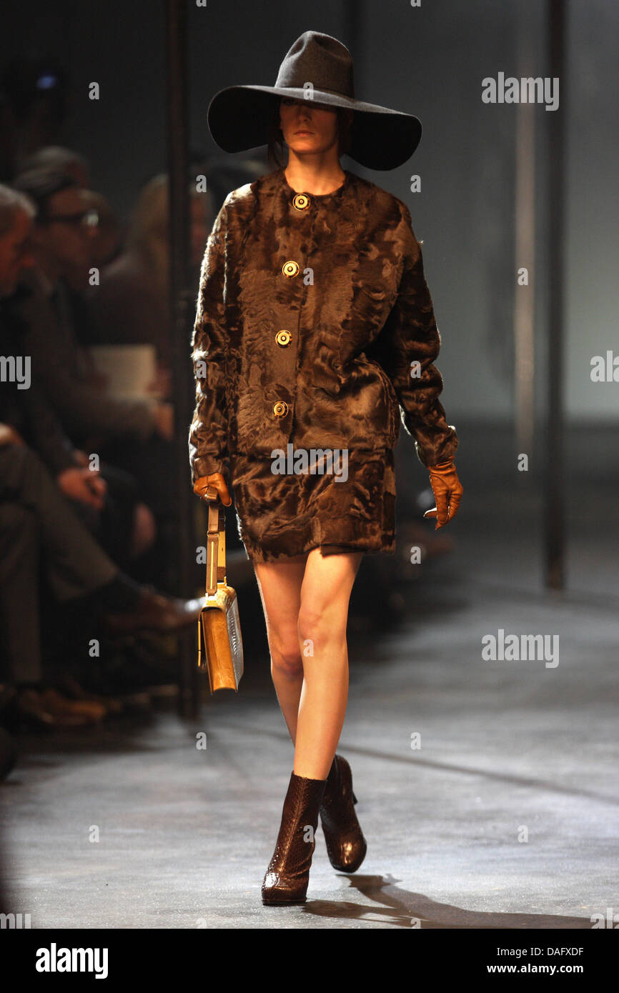 Moroccan-born Israeli fashion designer Alber Elbaz presents his Fall ...