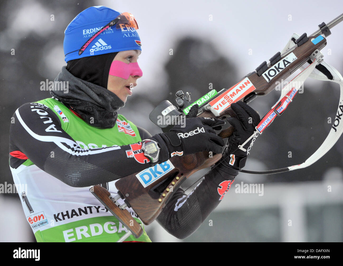 Magdalena Neuner Shooting