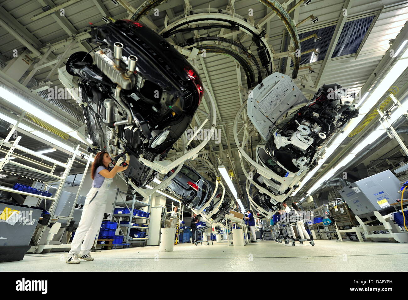 Volkswagen car assemble hi-res stock photography and images - Alamy