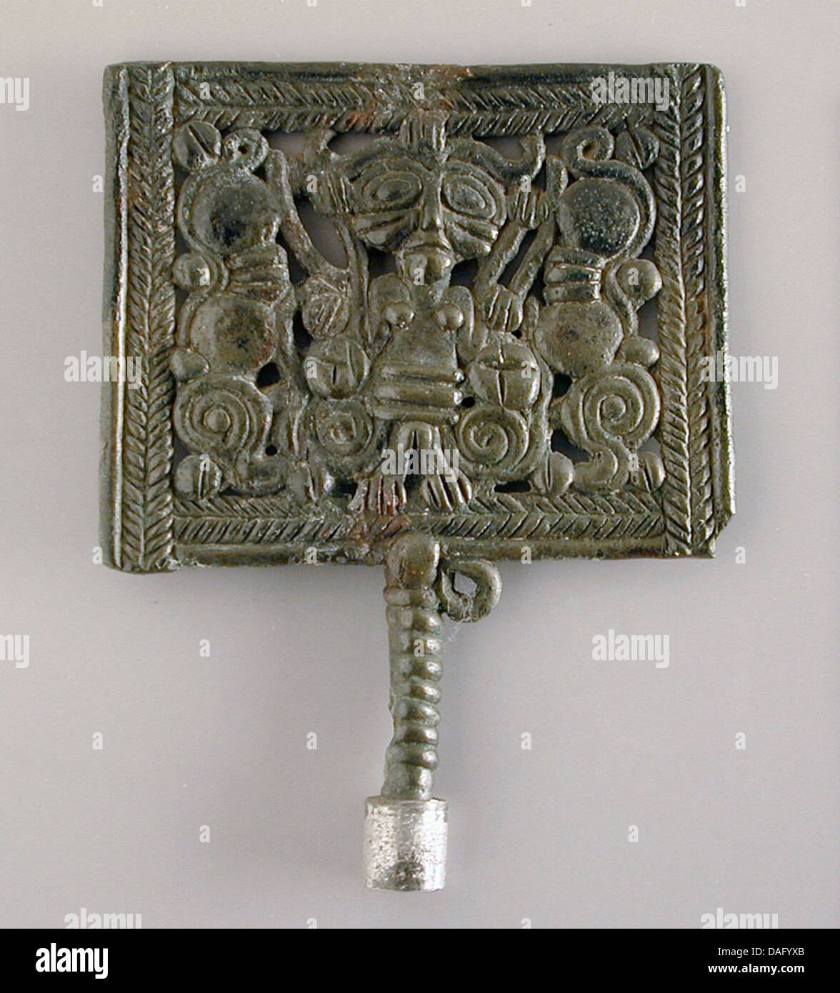 This openwork pinhead, part of the Los Angeles County Museum of Art ...