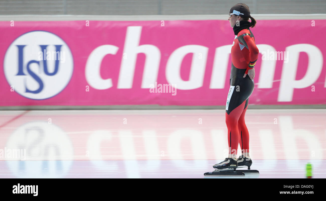 One day before the official beginning of the Speedskating World ...