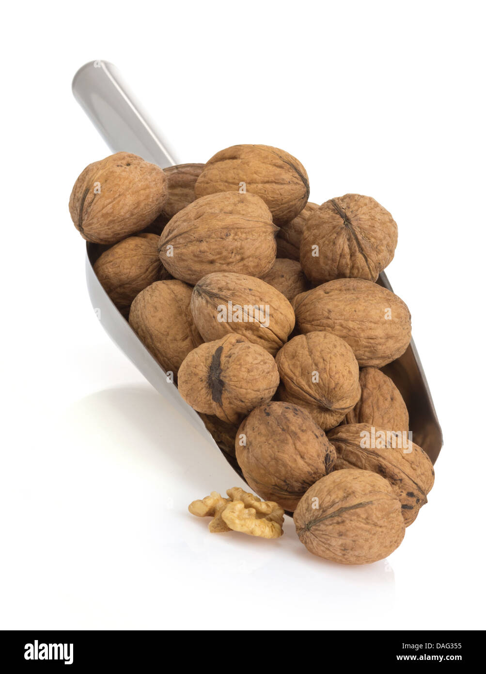 walnuts isolated on white background Stock Photo - Alamy