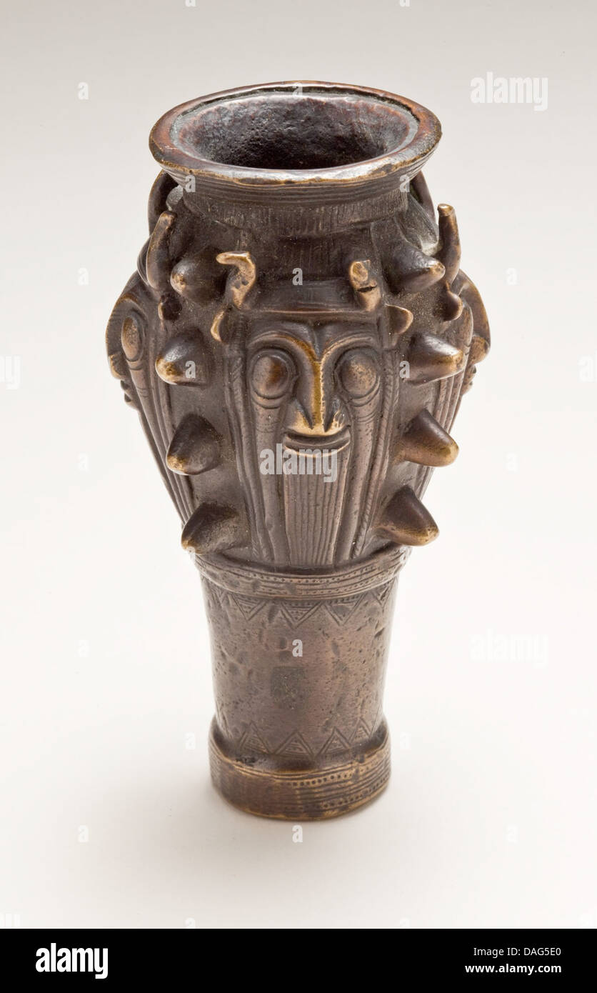 This ancient pole top ornament, crafted in bronze, was designed for ...