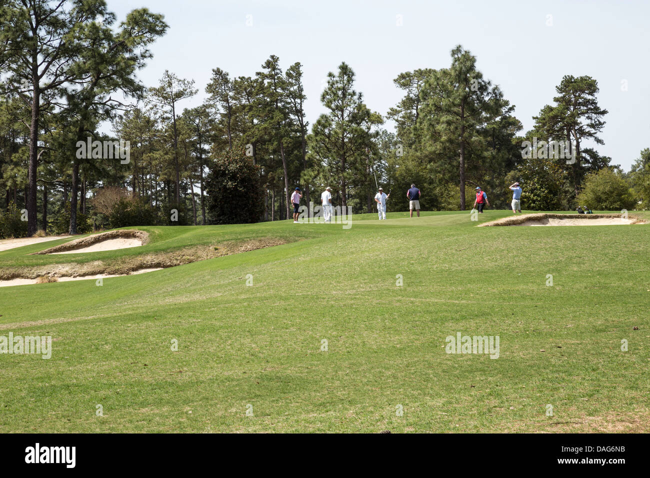 PInehurst Resort Golf Course, Pinehurst, North Carolina, USA Stock ...