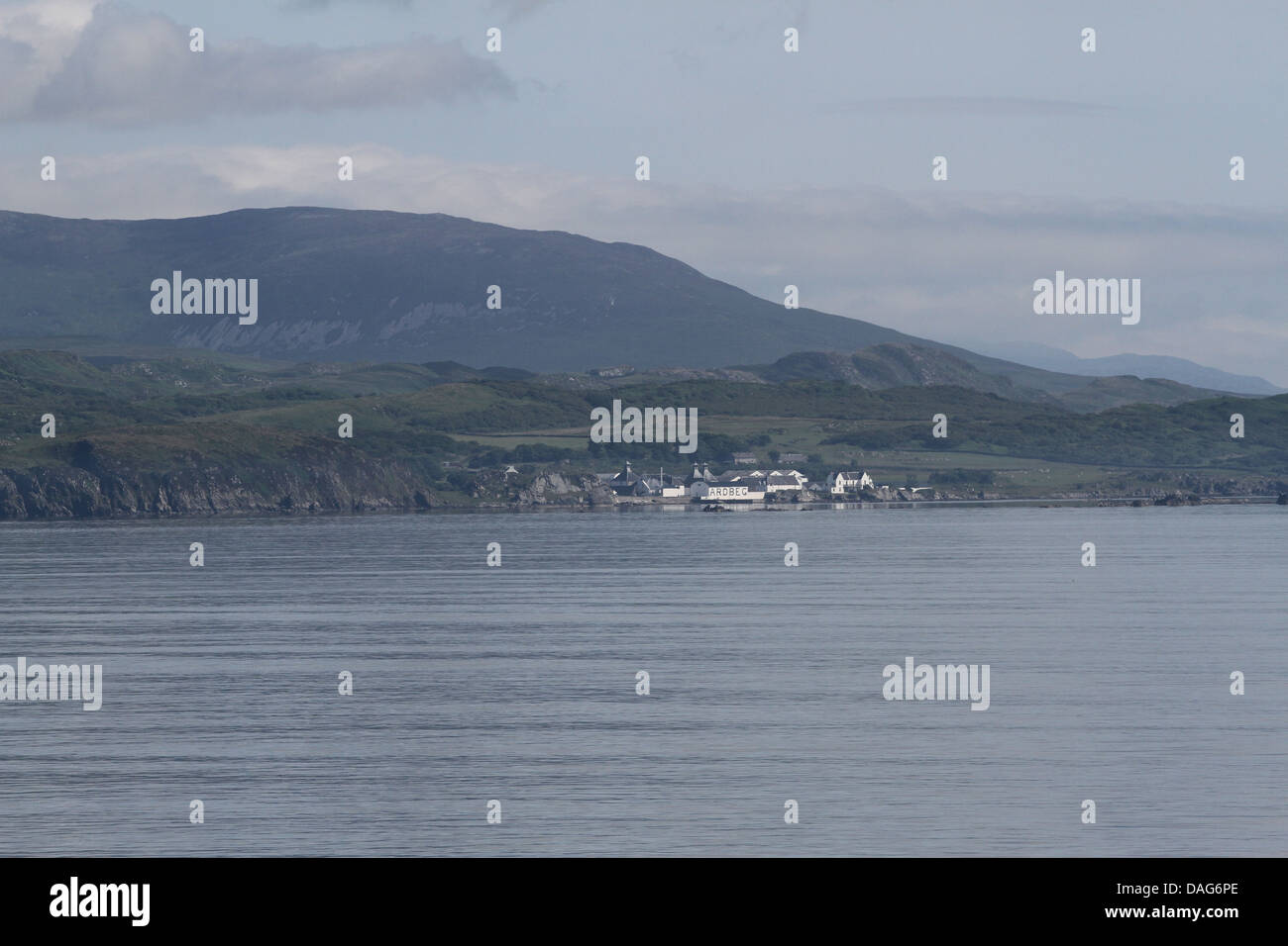 Ardbeg distillery Islay Scotland July 2013 Stock Photo - Alamy