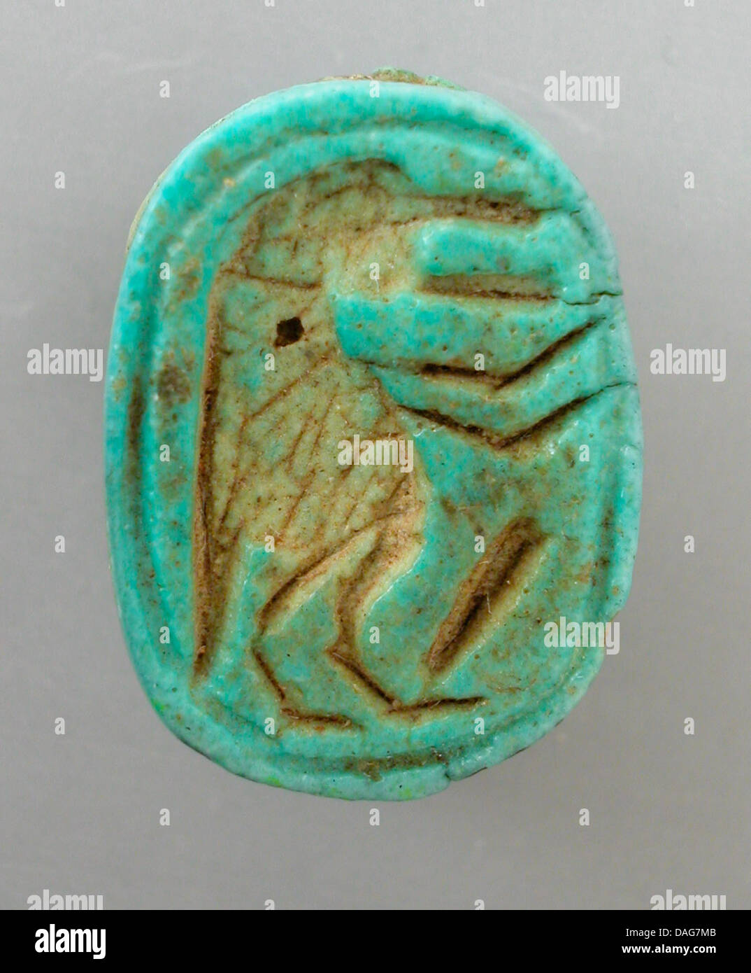 This scarab depicts the Egyptian goddess Taweret, known as the ...