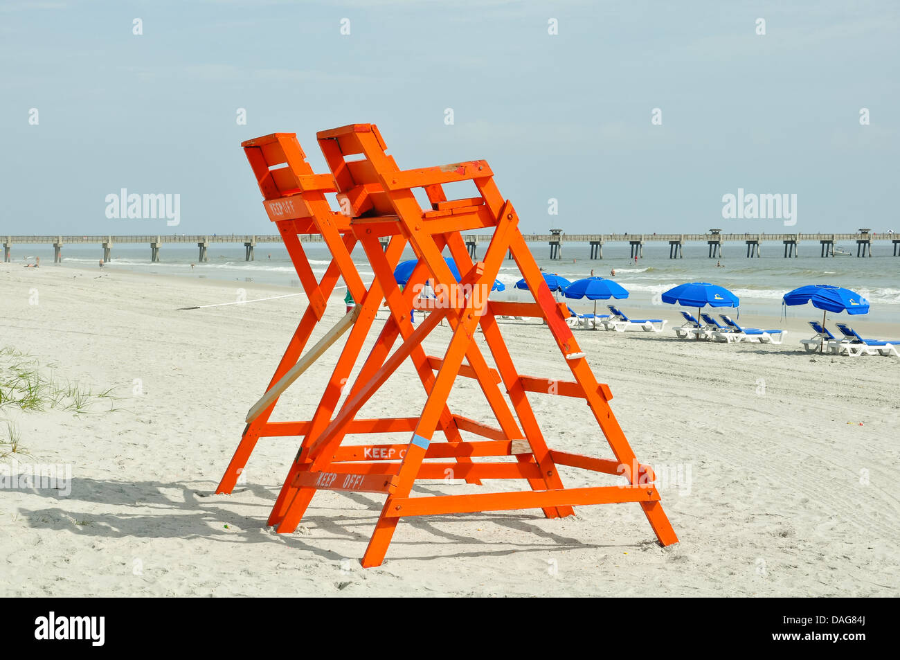 Lifeguard observation chair hi-res stock photography and images - Alamy