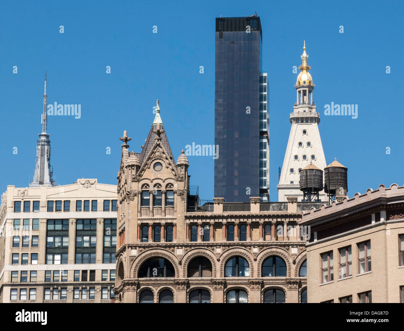 Colourful buildings new york hi-res stock photography and images - Alamy