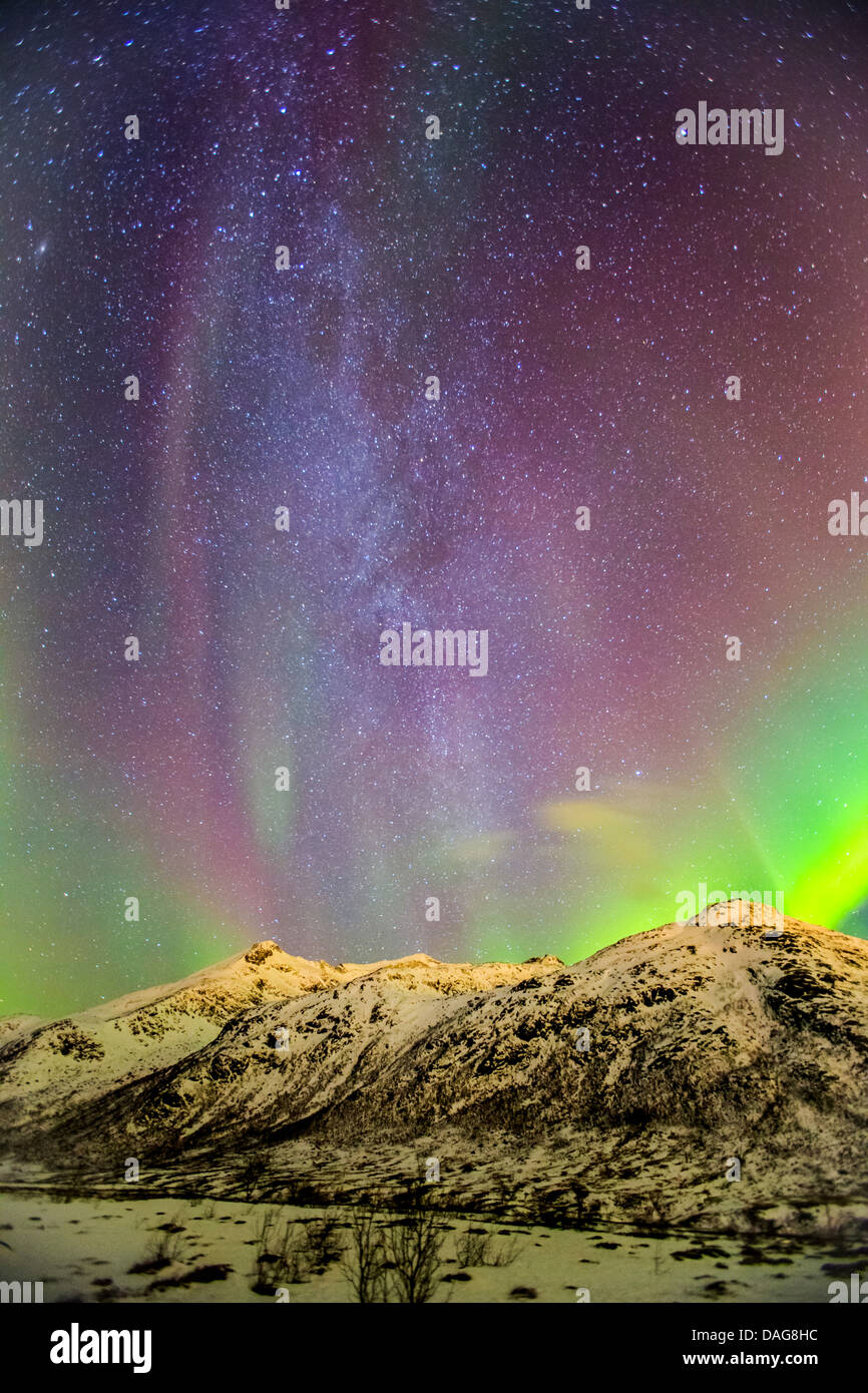 Aurora and snow hi-res stock photography and images - Alamy