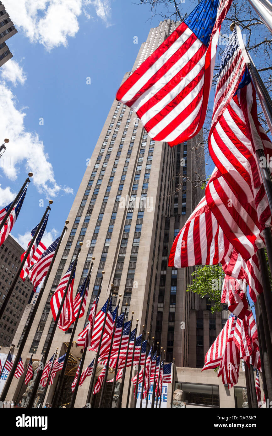 Flags In Rockefeller Center at Donald Frame blog