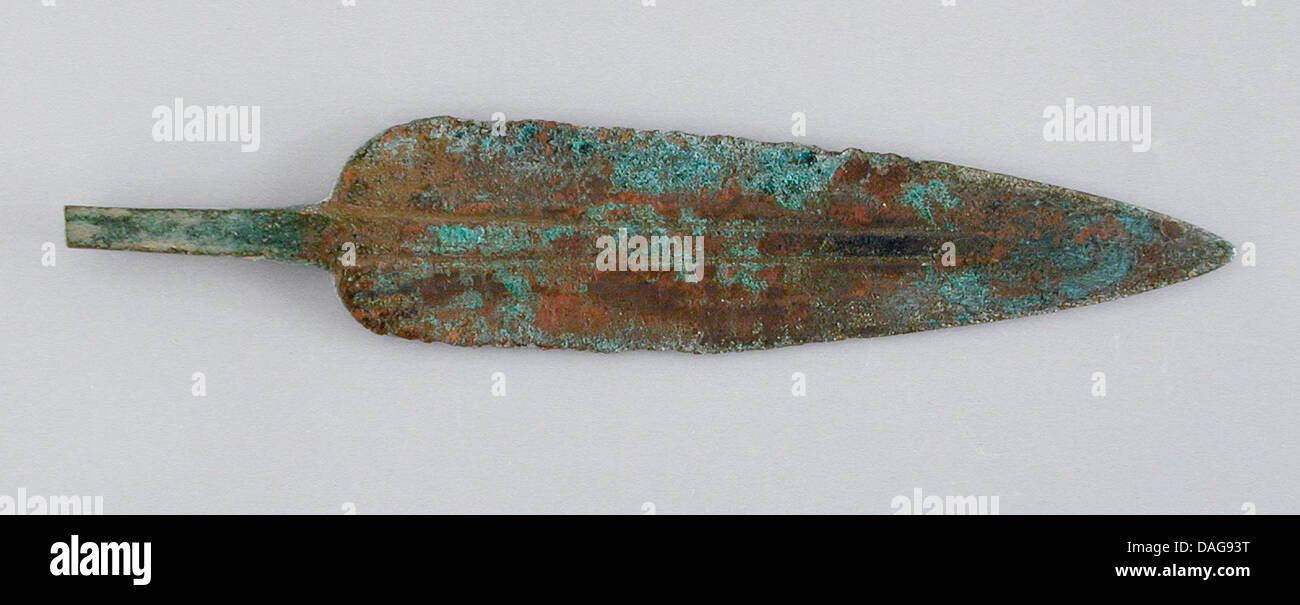 This spear point from the LACMA collection is a historical weapon from ...
