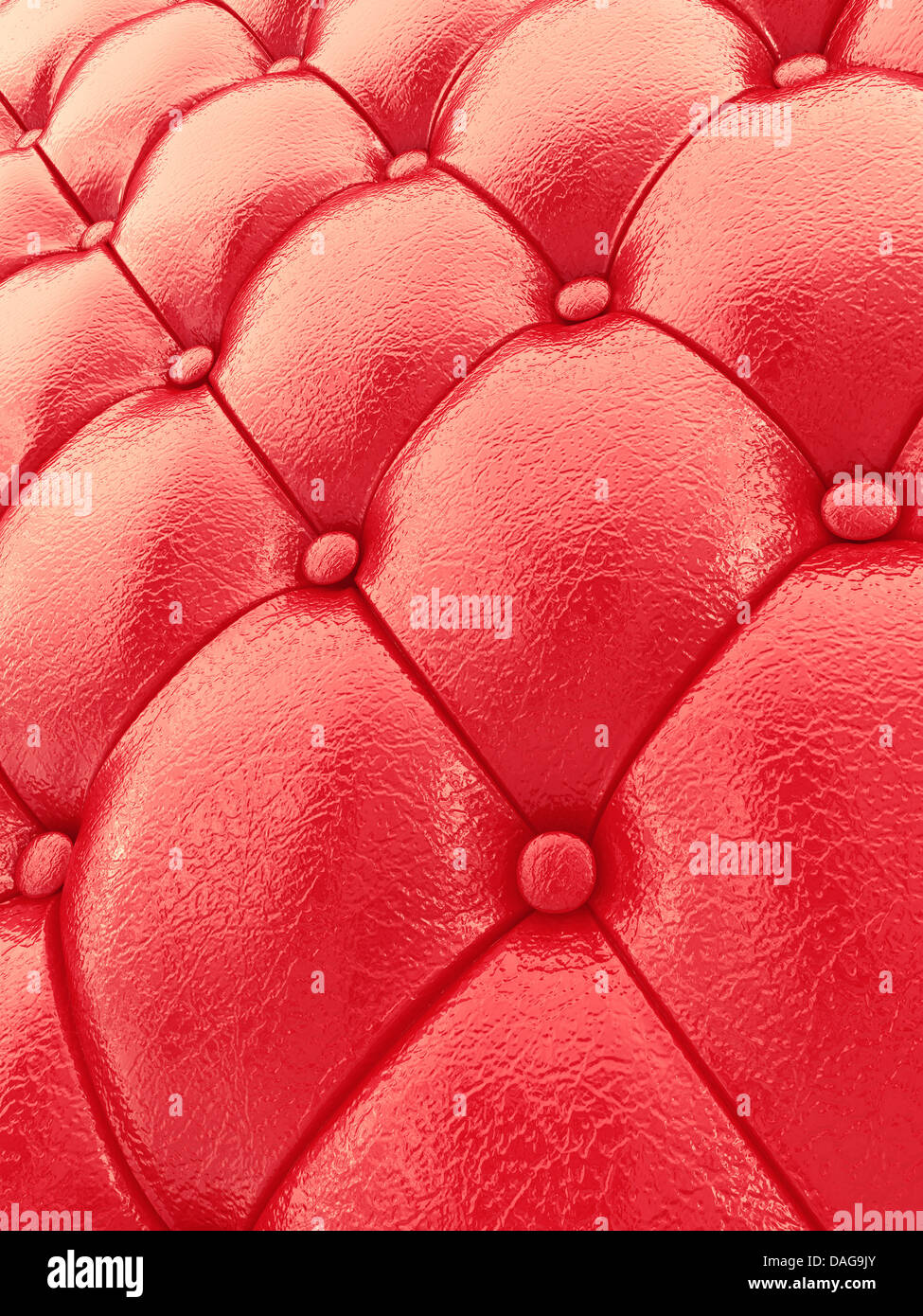 Red leather upholstery hi-res stock photography and images - Alamy