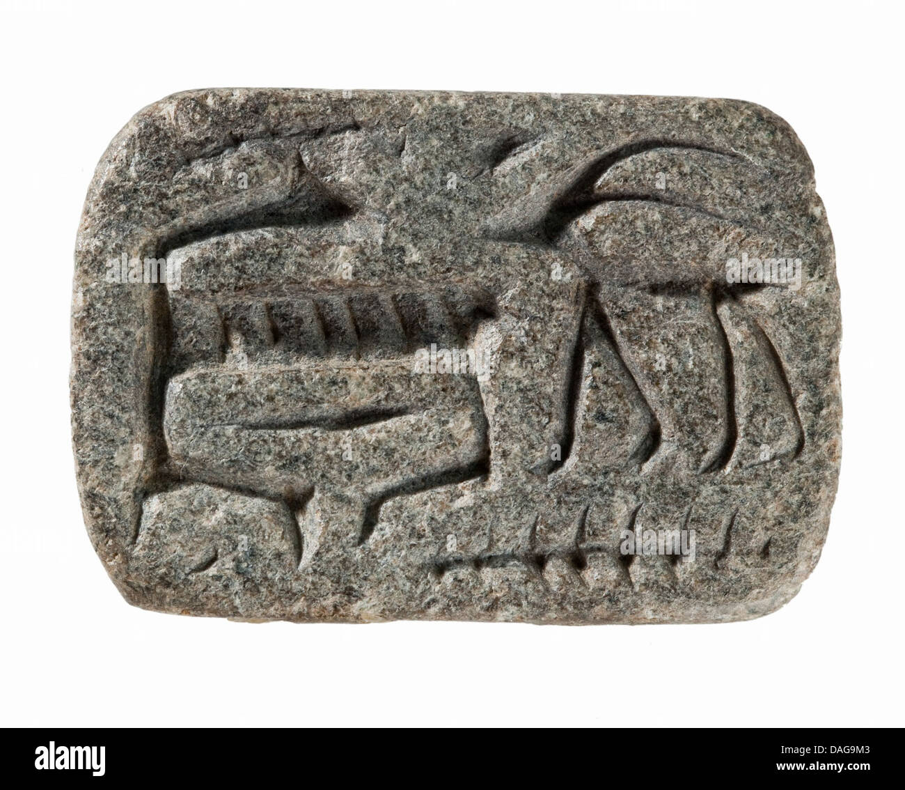 This gabled stamp seal, part of the LACMA collection, features ancient ...