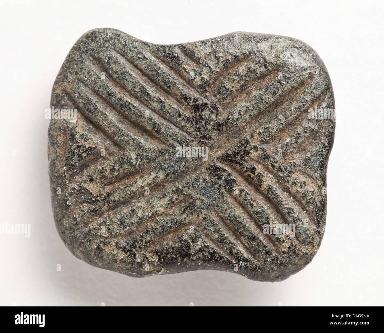 This ancient stamp seal, part of the LACMA collection, features a ...