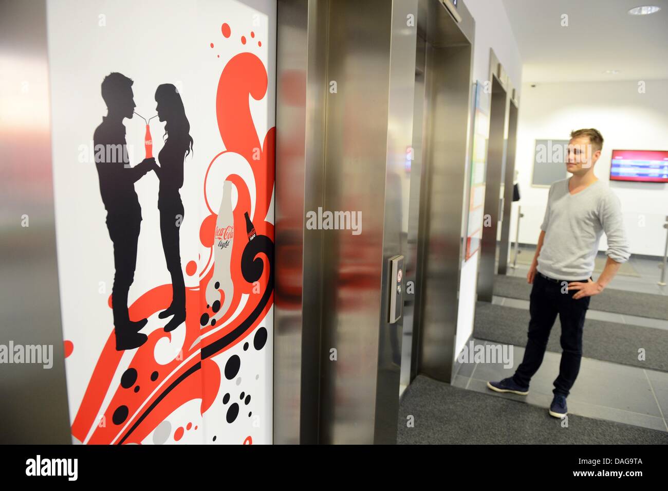 The German Coca-Cola headquarters are pictured on Stralauer Allee in ...
