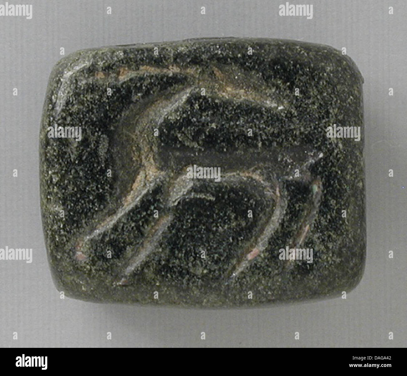 This stamp seal from the LACMA collection, known as a tabloid ...