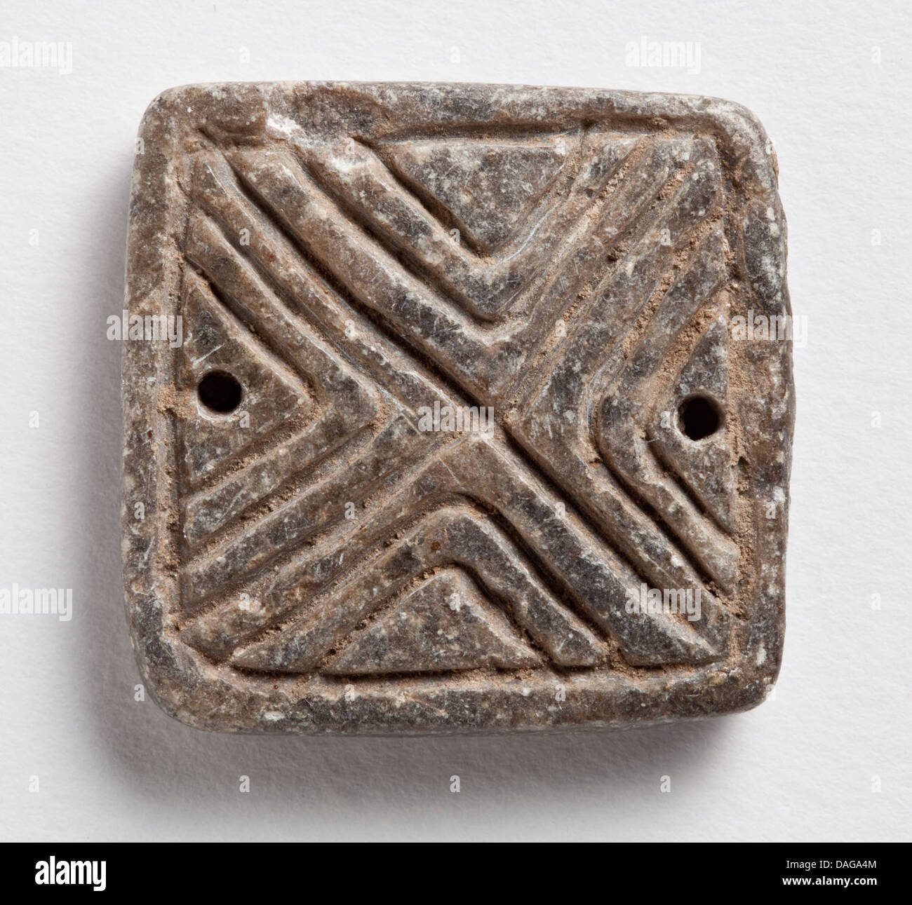 This tabloid stamp seal, from ancient Mesopotamia, showcases intricate ...