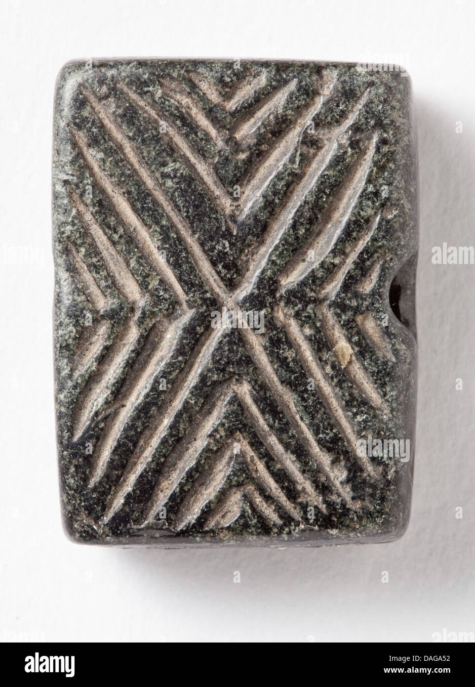 A tabloid-sized stamp seal from the LACMA collection, showcasing ...
